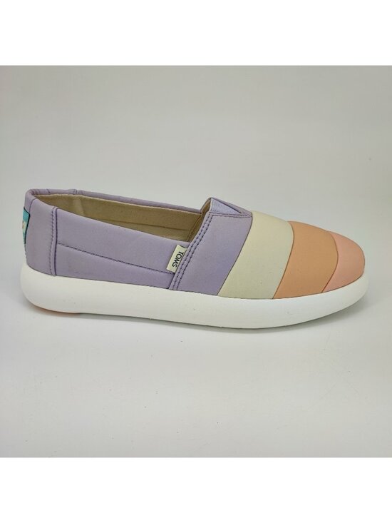 Toms | Shoes | Toms Alpargata Mallow Puff Womens Lavender Multi Woven ...
